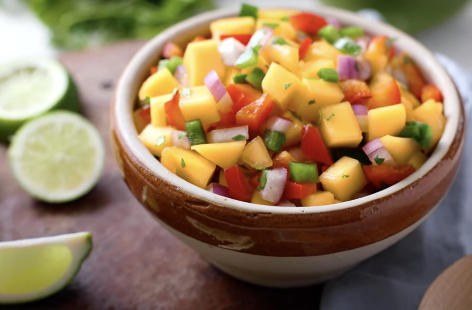 Refreshing Mango Salsa (Salsa de Mango Habanero) - Grill Cuisines