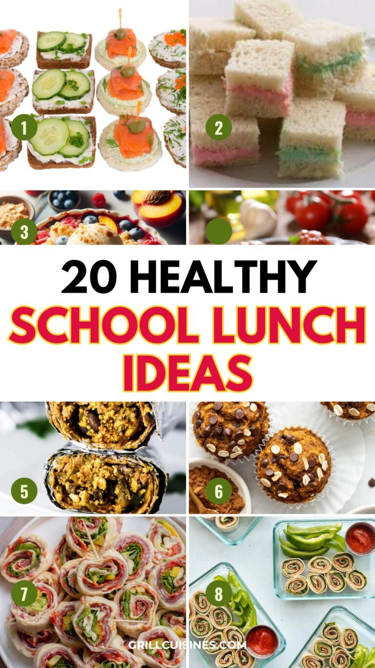 20 Healthy Back to School Recipes – Grill Cuisines