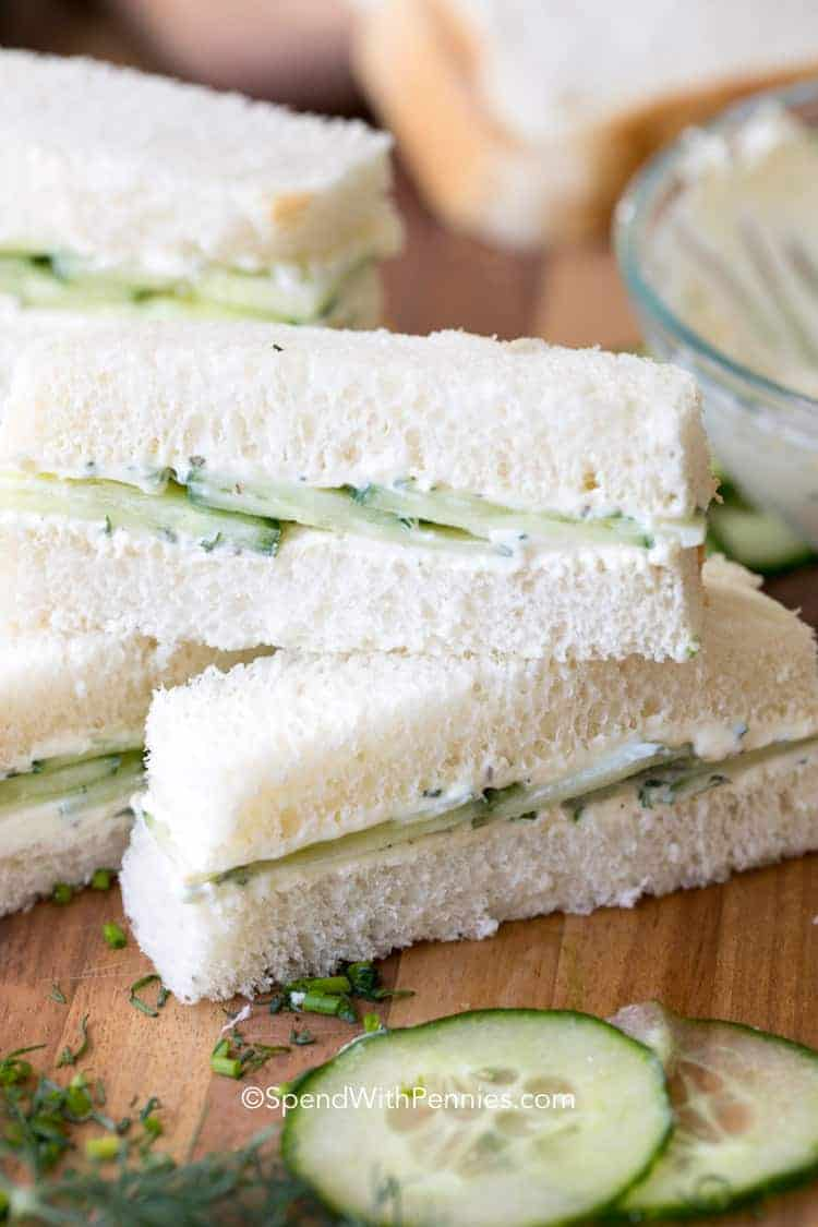 30 Make Ahead Mini Finger Sandwiches For Party Platters - Grill Cuisines