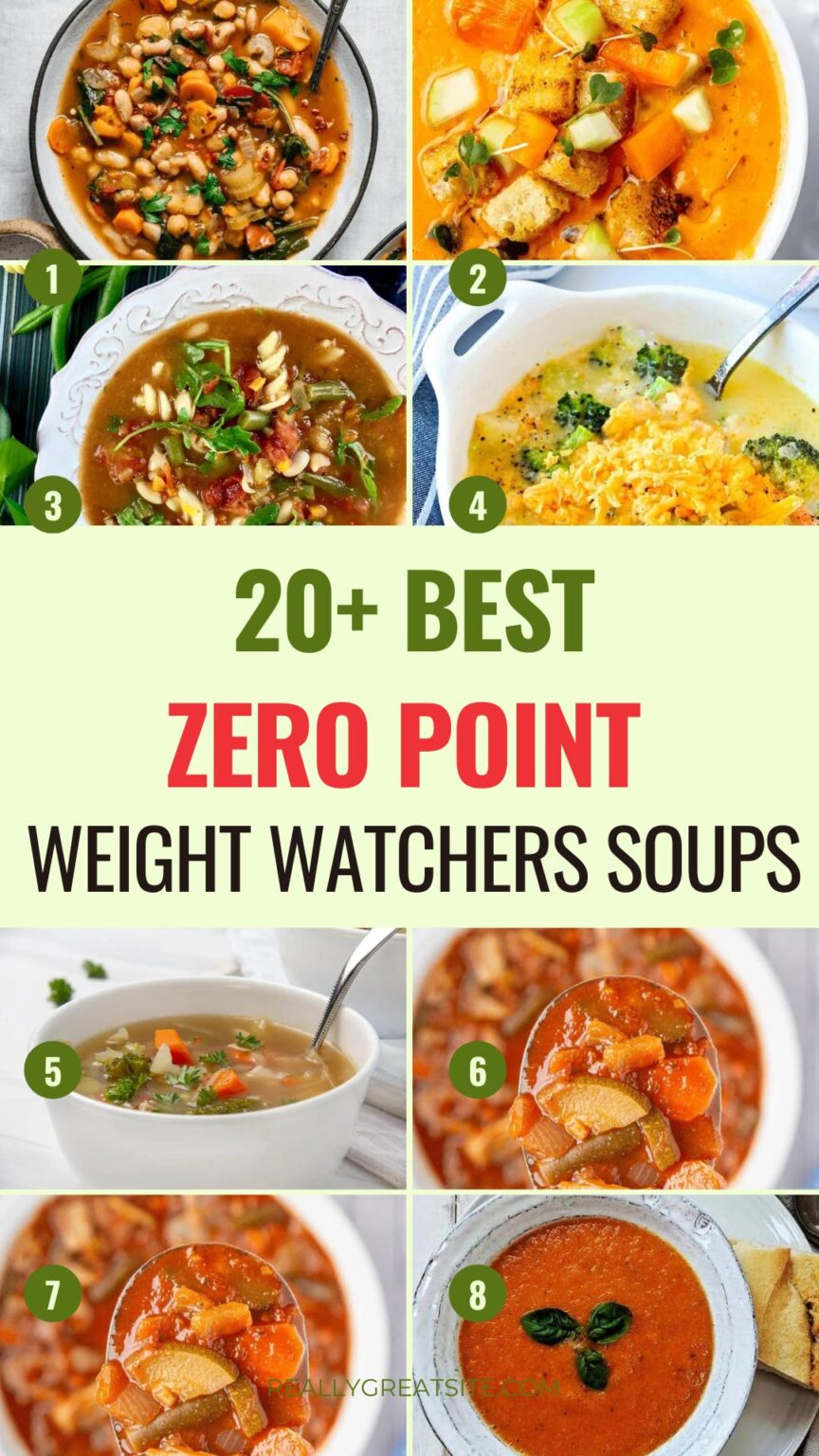 22 BEST Zero Point Weight Watchers Soups - Grill Cuisines