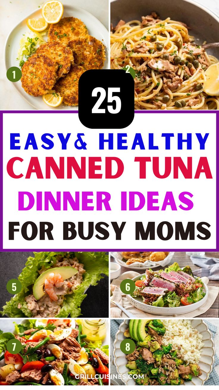 20 Healthy & Easy Canned Tuna Recipes for Lunch and Dinner Ideas ...