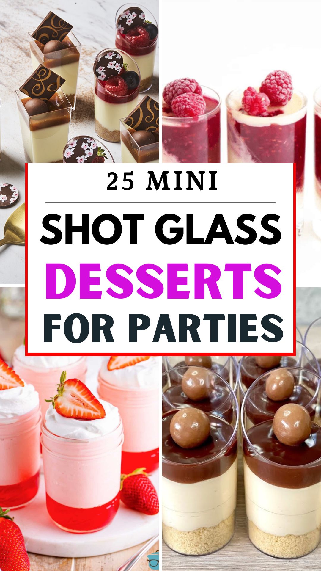 25 Individual Desserts In A Cup (No Bake Dessert Shot) - Grill Cuisines