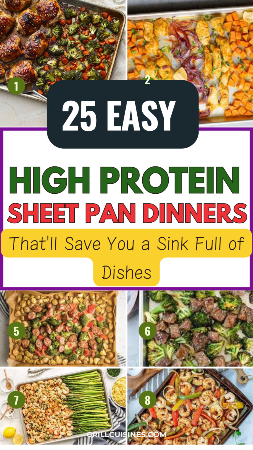 25 High Protein Sheet Pan Meals to Fuel Your Day - Grill Cuisines