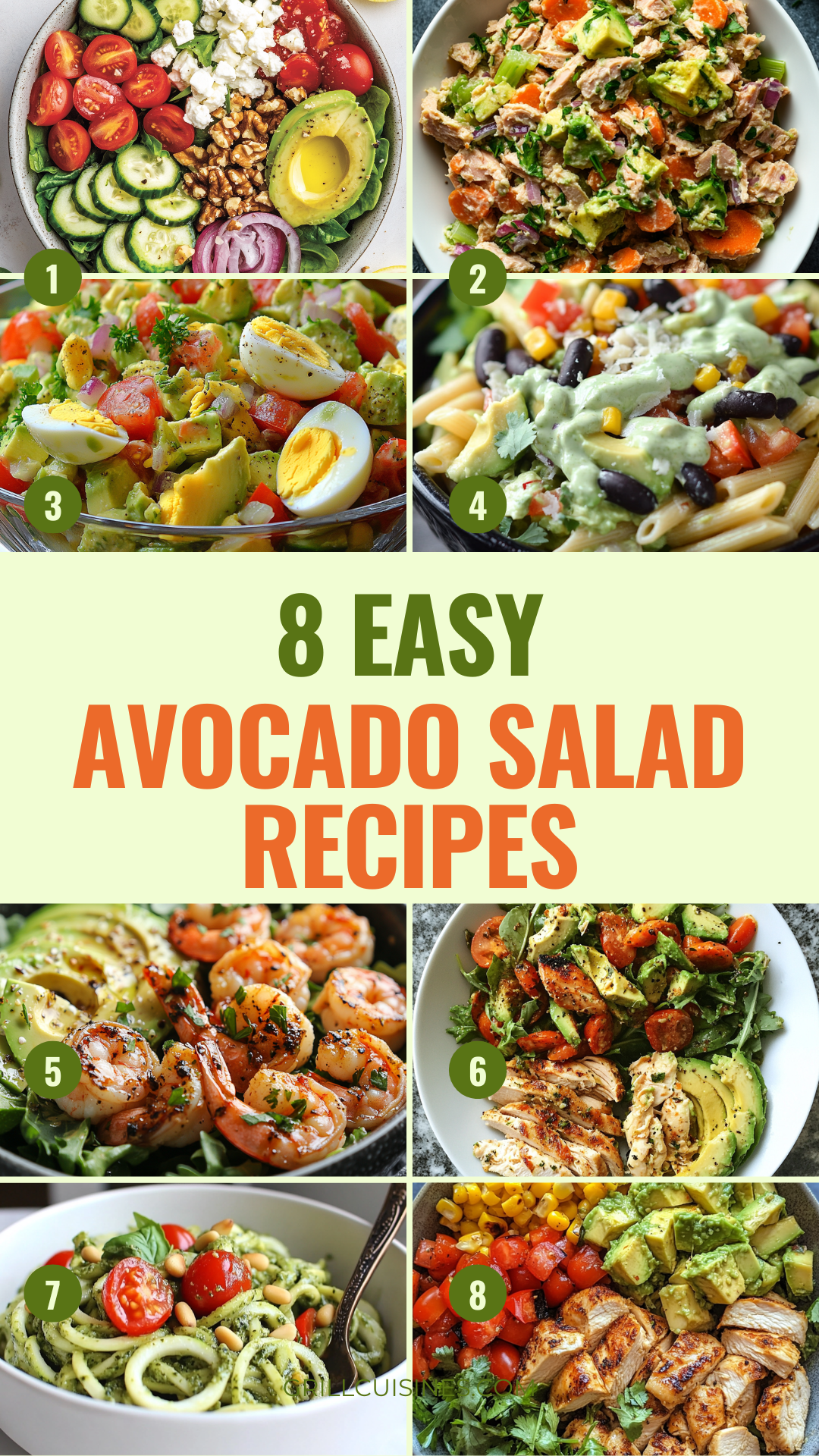 8 Refreshing Avocado Salad Recipes You Need To Try - Grill Cuisines