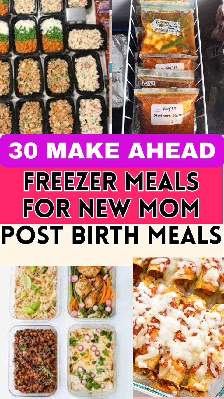 25 Freezer Meals For New Moms to Make Life Easier and Delicious - Grill ...