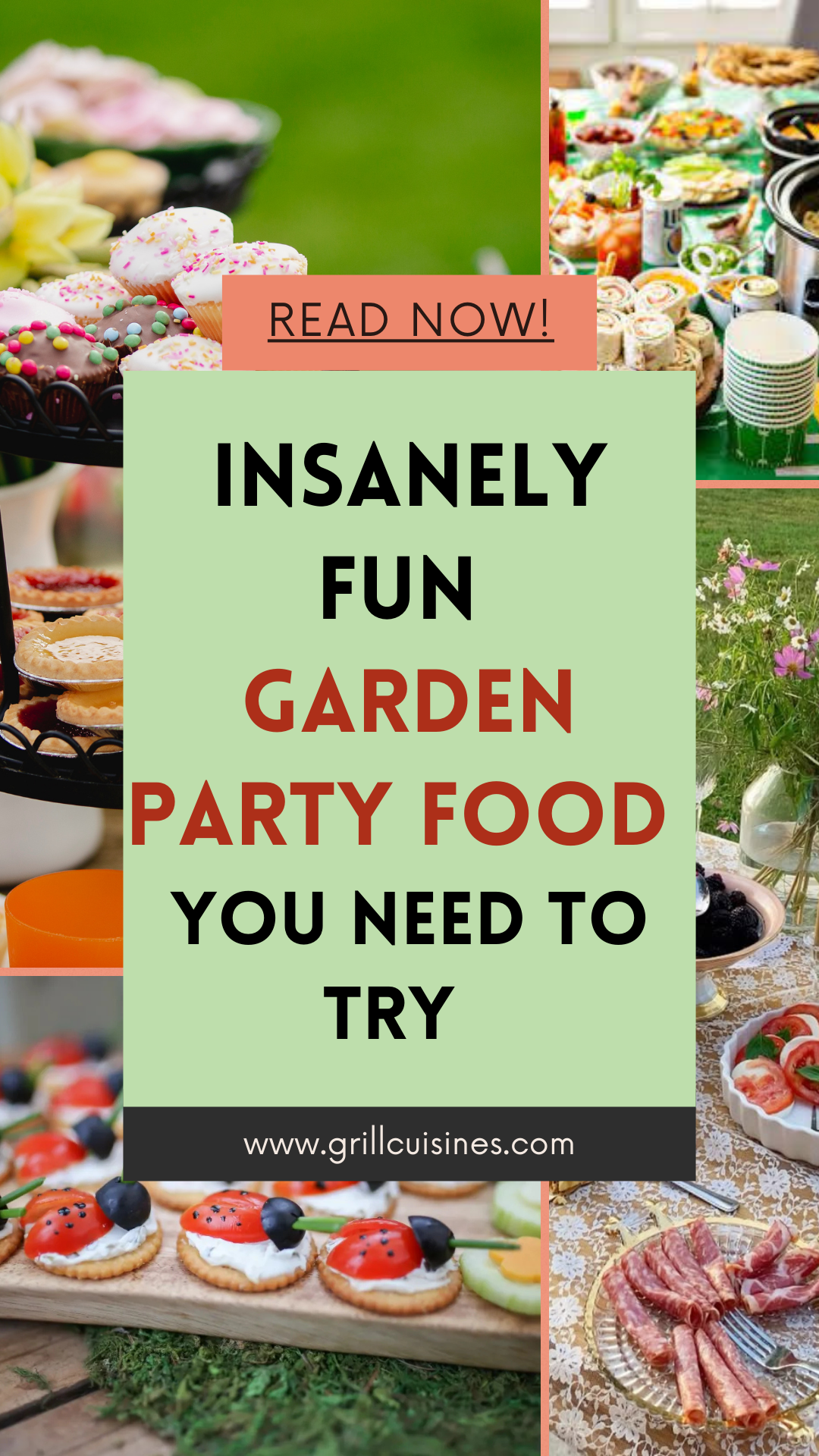25 Garden Party Foods to Wow Your Guests: Creative and Easy - Grill ...