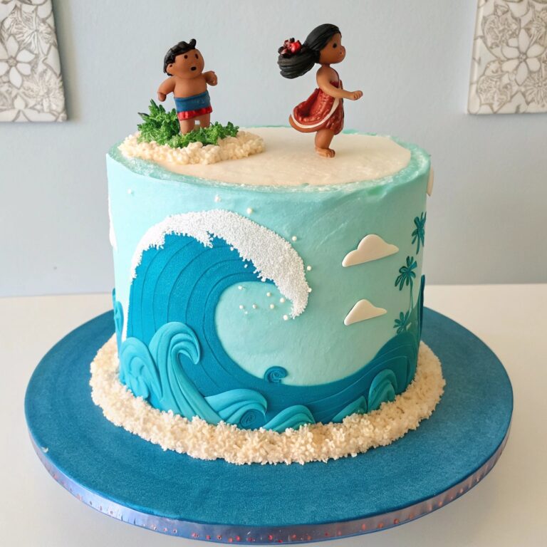 10 Magical Moana Cake Ideas That’ll Wow Your Party Guests - Grill Cuisines