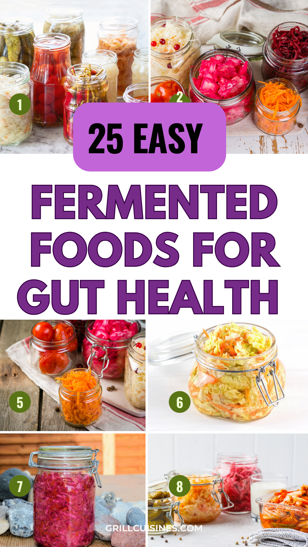 25 Fermented Food Recipes for Gut Health - Grill Cuisines