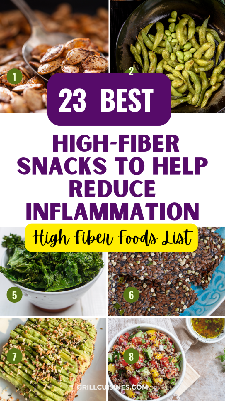 23 Healthy High Fiber Snacks - Grill Cuisines