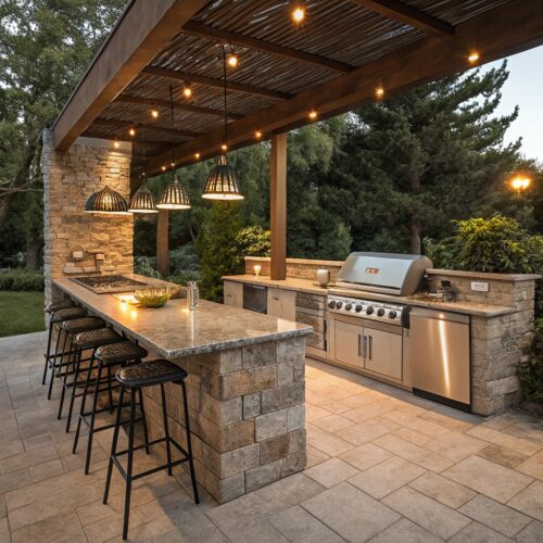 15 Backyard Bar and Grill Ideas - Grill Cuisines