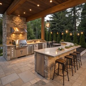 15 Backyard Bar and Grill Ideas - Grill Cuisines