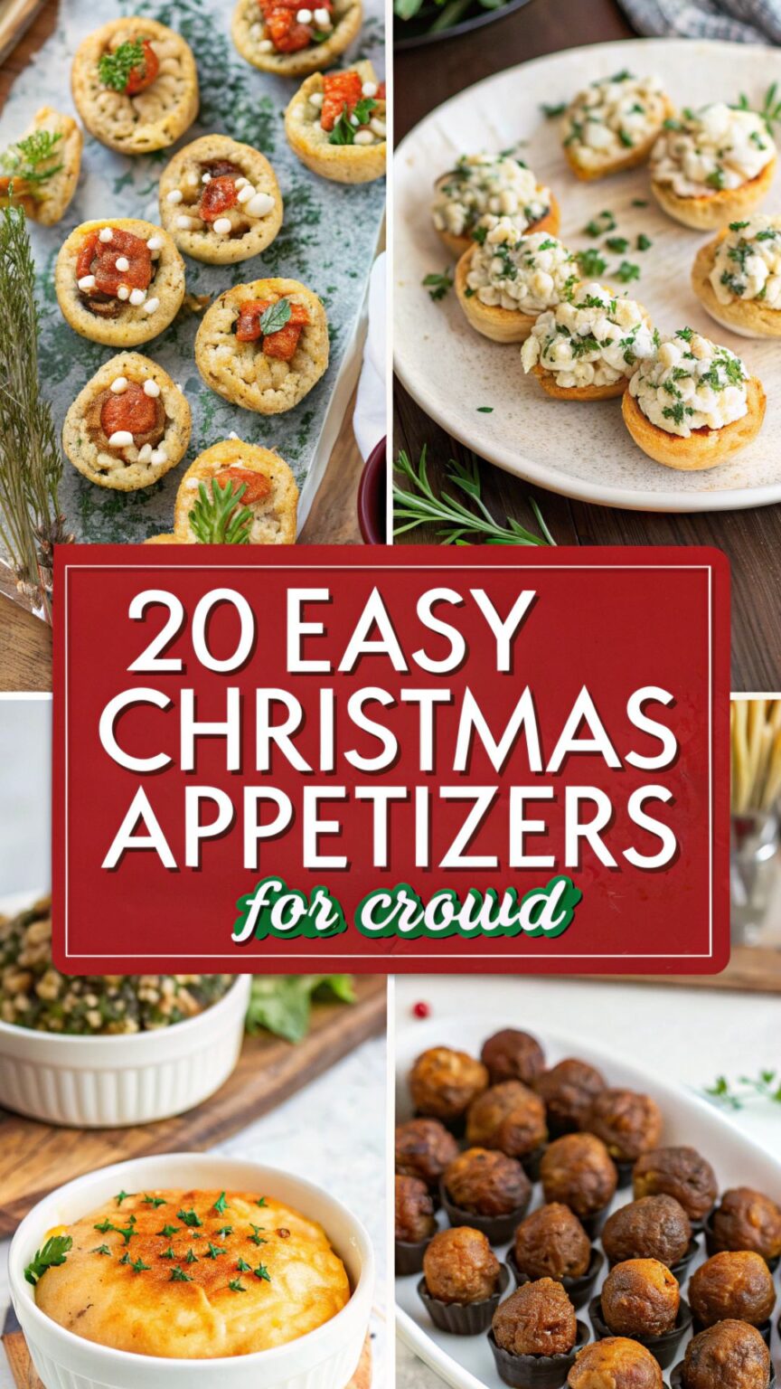 🎄 20 Easy Christmas Appetizers for a Crowd - Grill Cuisines