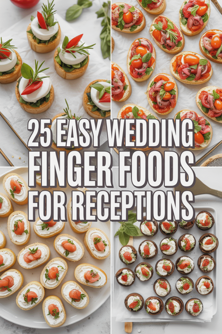 25 Elegant Wedding Appetizer & Snack Ideas (Wedding Food Ideas) - Grill ...