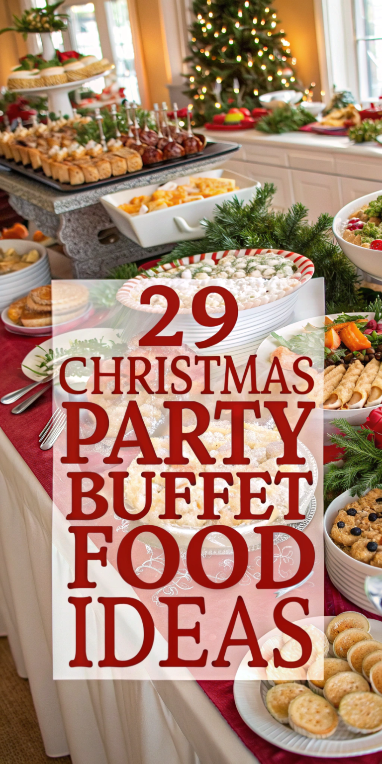 Ultimate Christmas Party Buffet: 29 Easy Christmas Party Food Ideas for ...