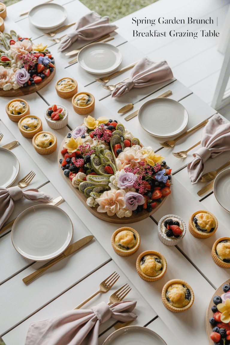 The Ultimate Brunch Grazing Table That Feels Fancy but Is So Easy ...