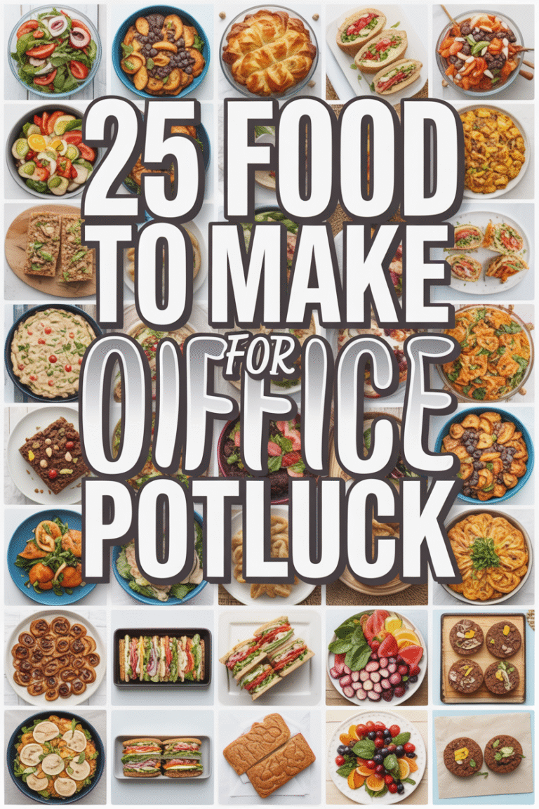 25 Delicious Potluck Ideas for Work, Office - Grill Cuisines