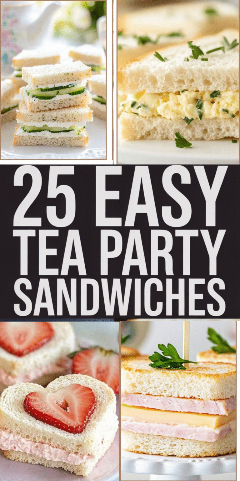 25+ Easy Tea Party Sandwiches Ideas - Grill Cuisines