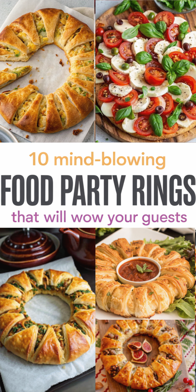 10 Insanely Good Party Food Rings That Will Wow Your Guests - Grill ...