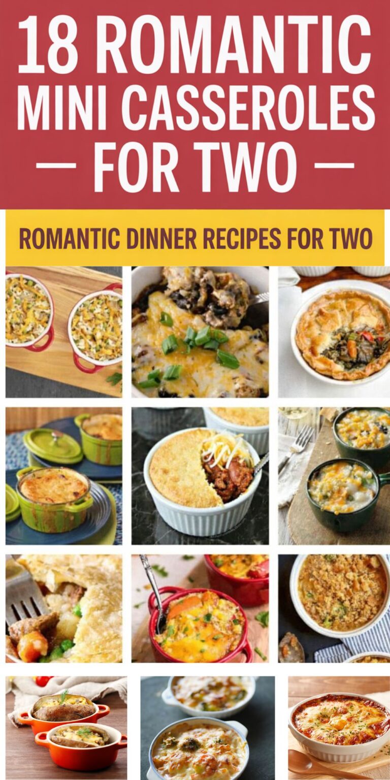 18 Mini Casserole Recipes for a Romantic Dinner for Two or Cozy Date ...